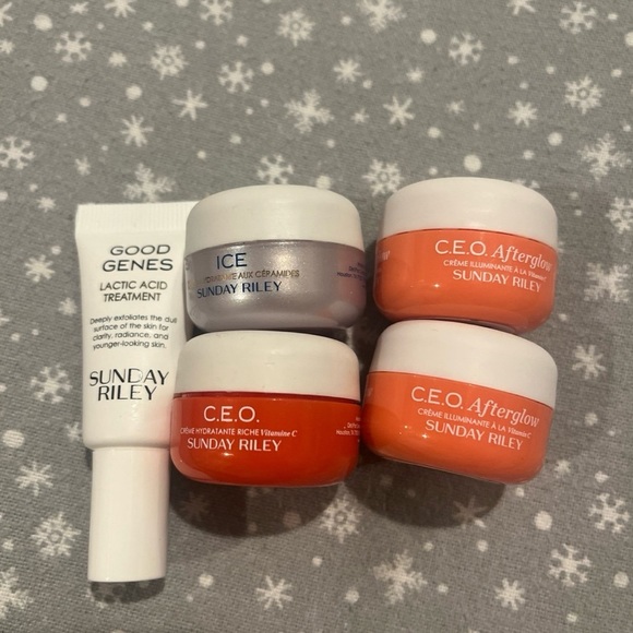 Sunday Riley | Skincare | Sunday Riley Minis Bundle X5 | Poshmark